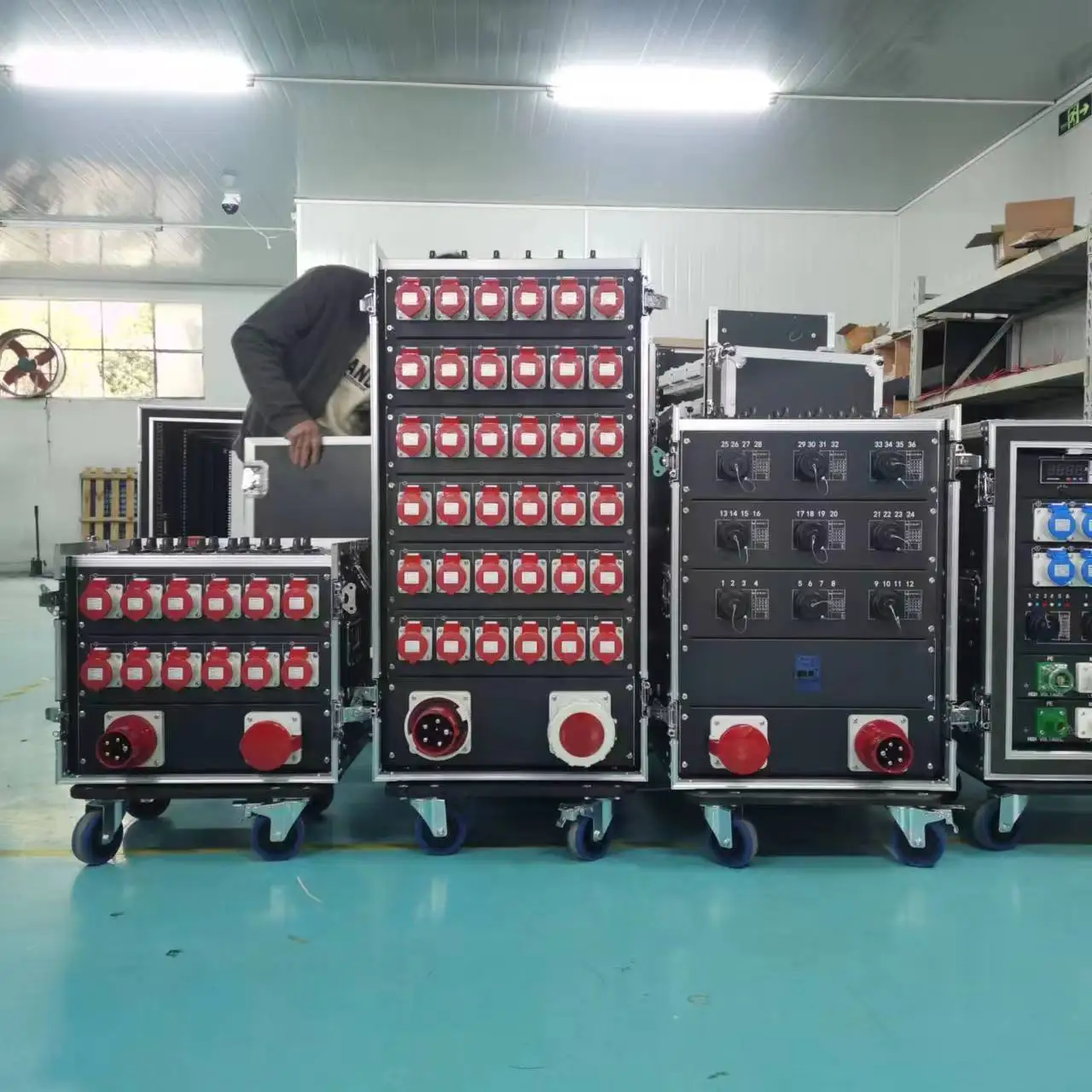 Stage Event Power Distribution Board - 3 Phase Electrical Box for Pro ...
