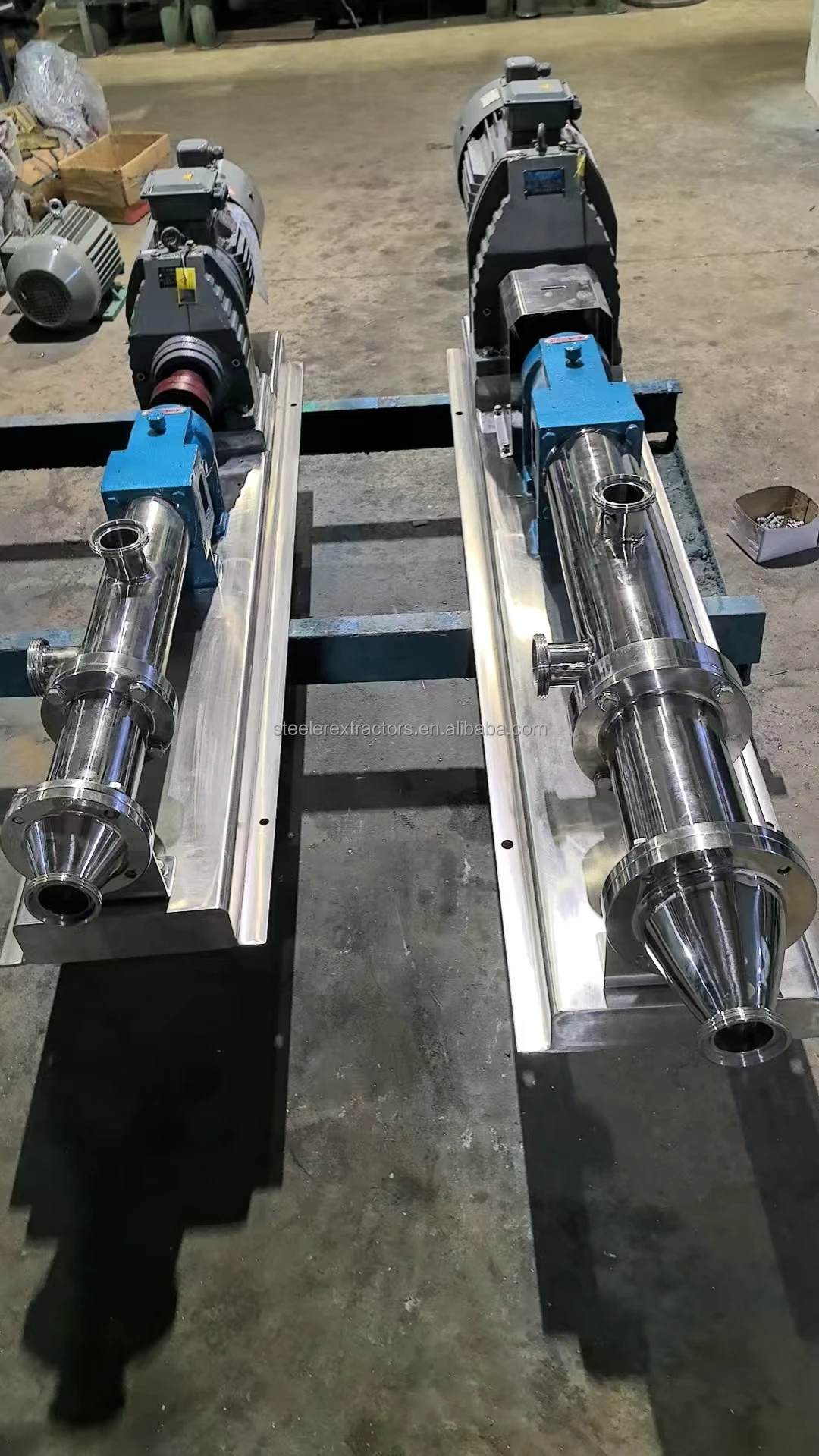 Sanitary Positive Displacement Pump Cavity Pump G Type Single Screw ...