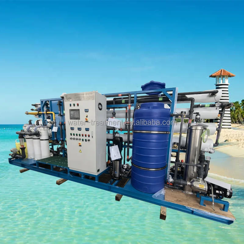 10000L/H Seawater Desalination System Water Purification Plant Salt ...