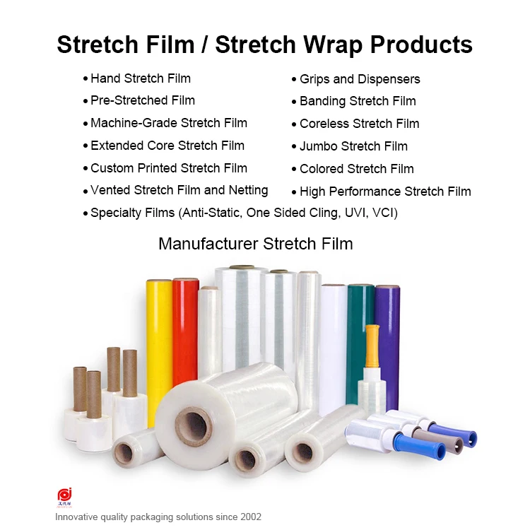 Pallet Wrap Extended Core Cast Stretch Clear Film 12 13 Micron| Alibaba.com