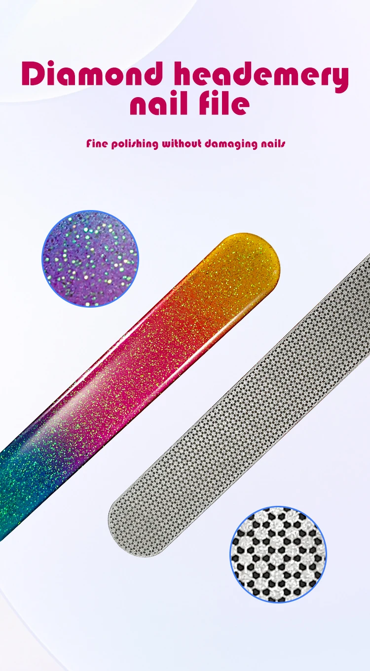 17/18cm Custom Printed Logo PBC Nail File for Trimming Fingernails ...