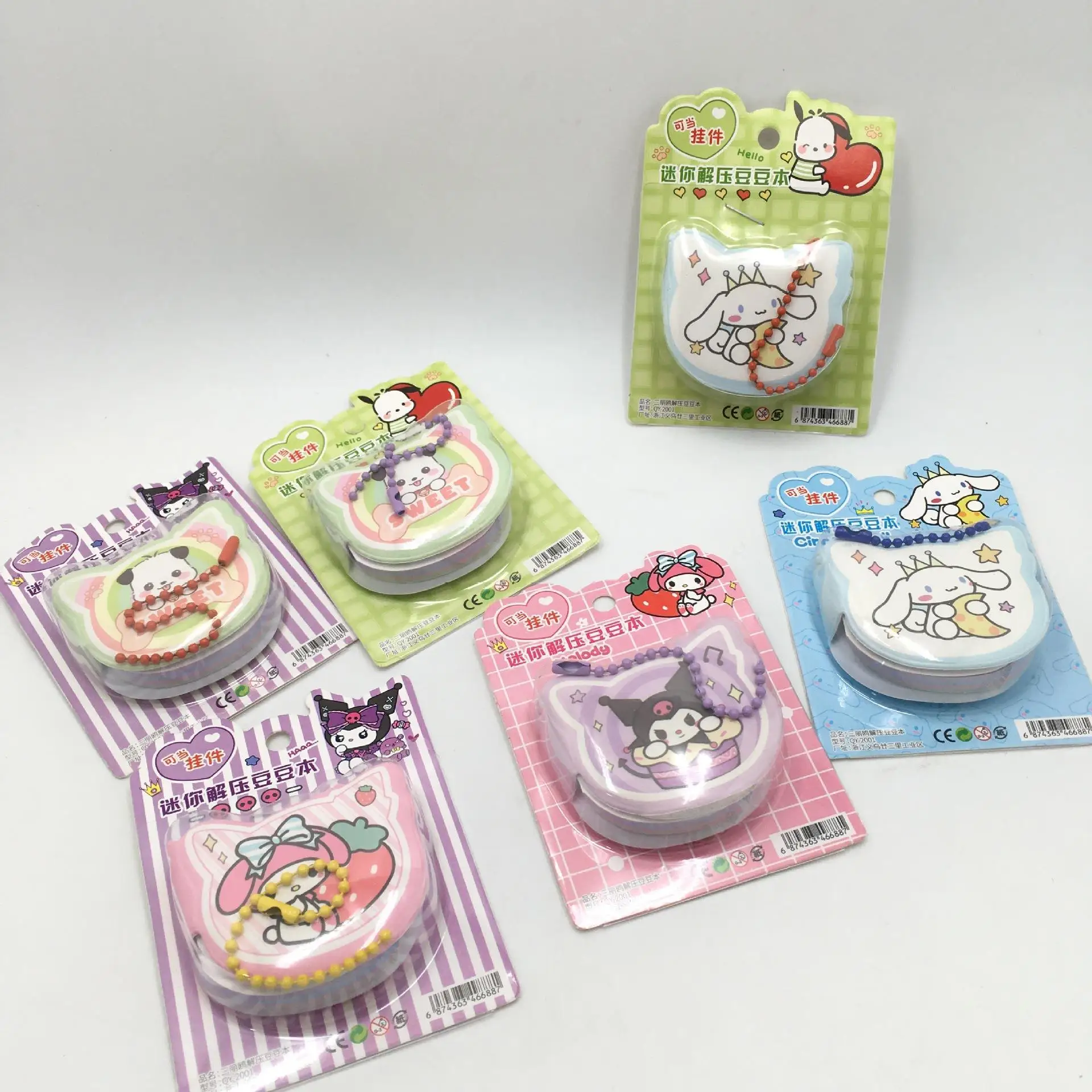San-rio Kuromi Mymelody Cinnamoroll Pochacco Notebook San-rio Series ...