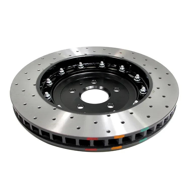 Audi Brake Rotor - Durable 2-Piece Floating Disc System