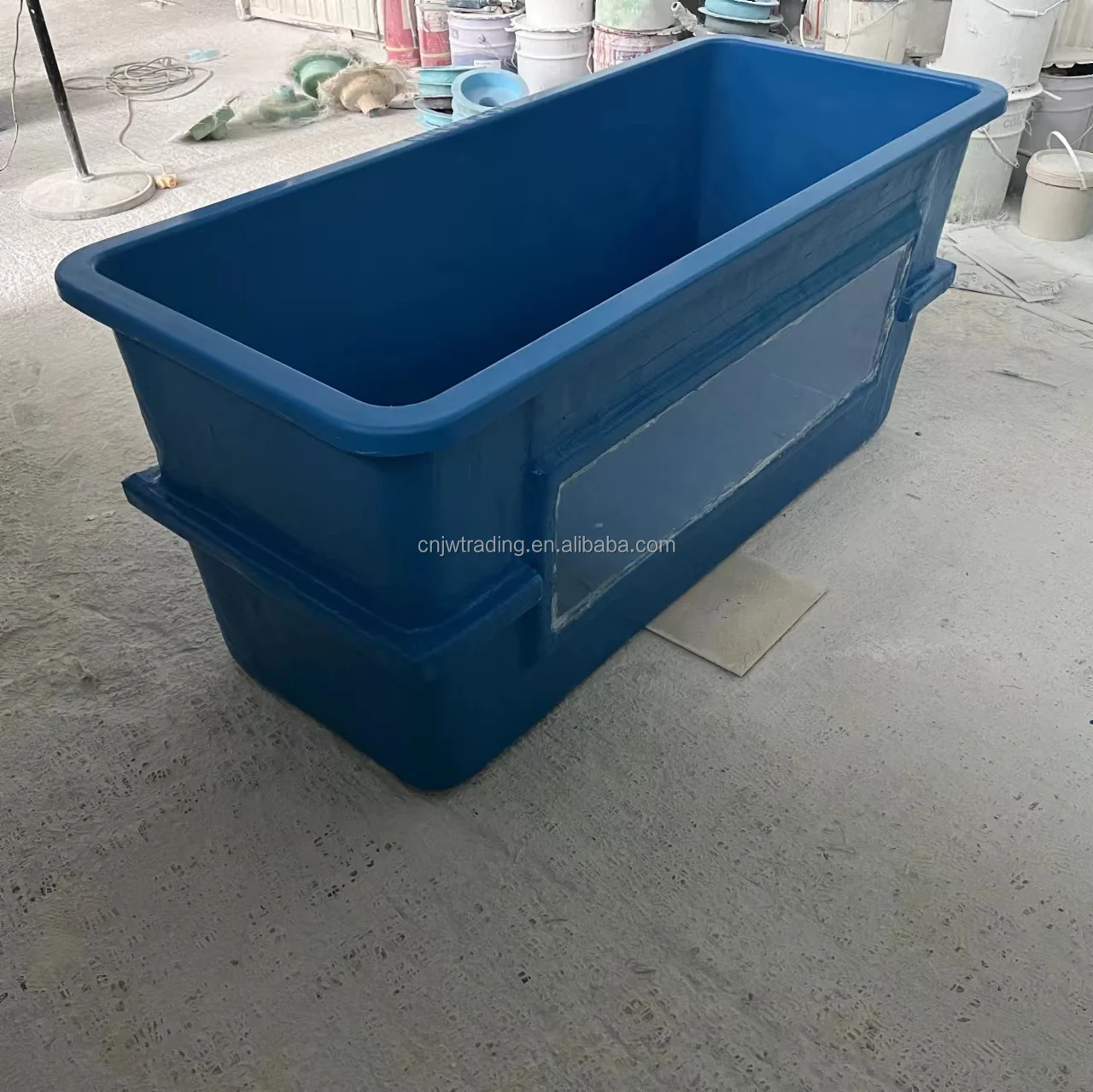 Fiberglass Fish Pond Fry Cone Bucket Incubator Circular Rectangular ...