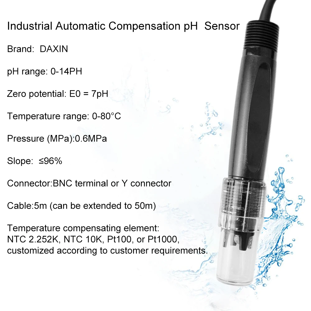 DAXIN Ph Sensors - Reliable Online Water Quality Monitoring