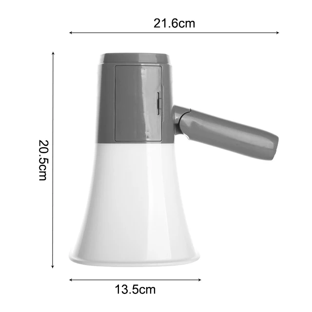 Megafono Battery Rechargeable Megaphones Plastic China Loudspeaker ...