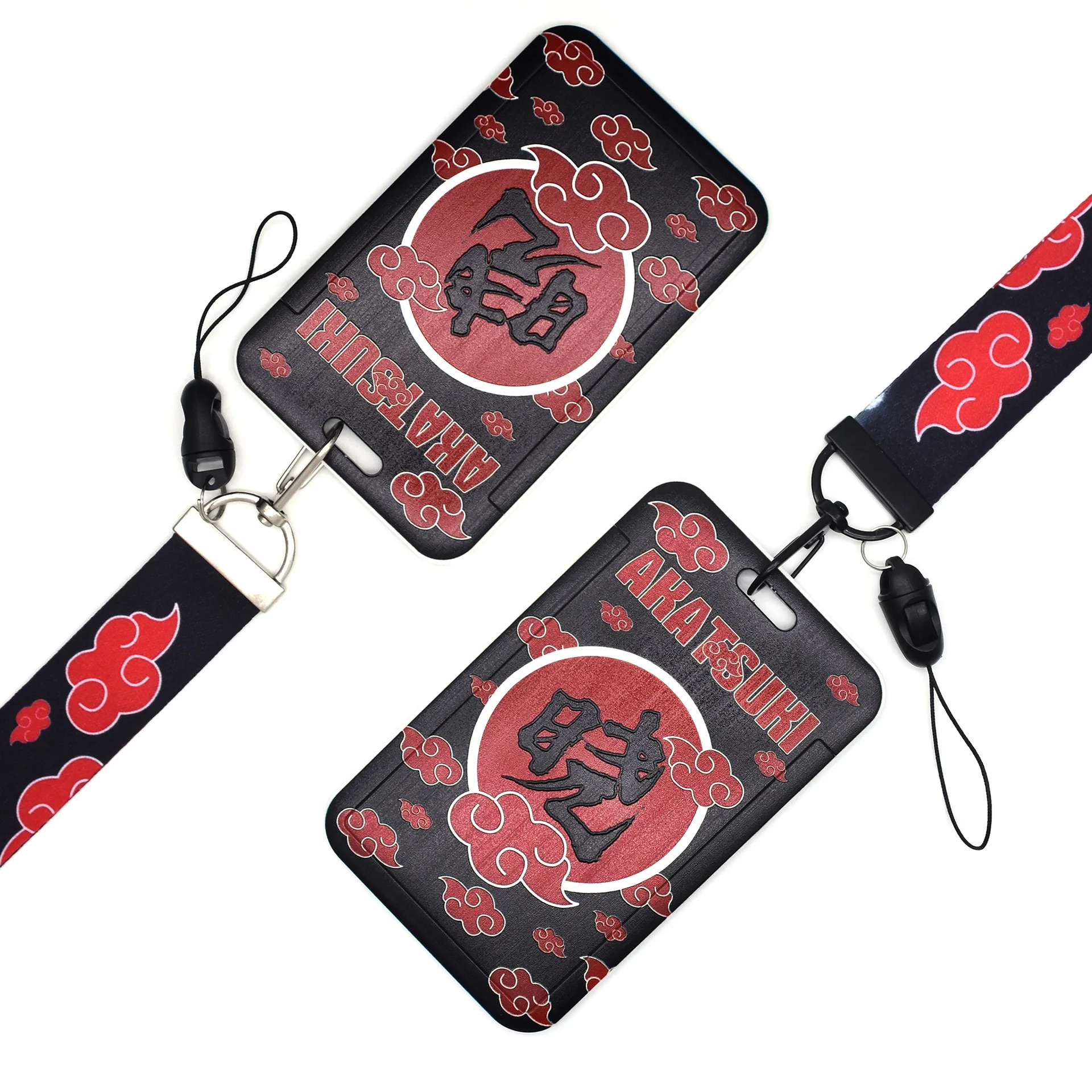 Japan Sasuke Akatsuki Uchiha Itachi Anime Phone Card Cover Lanyard ...