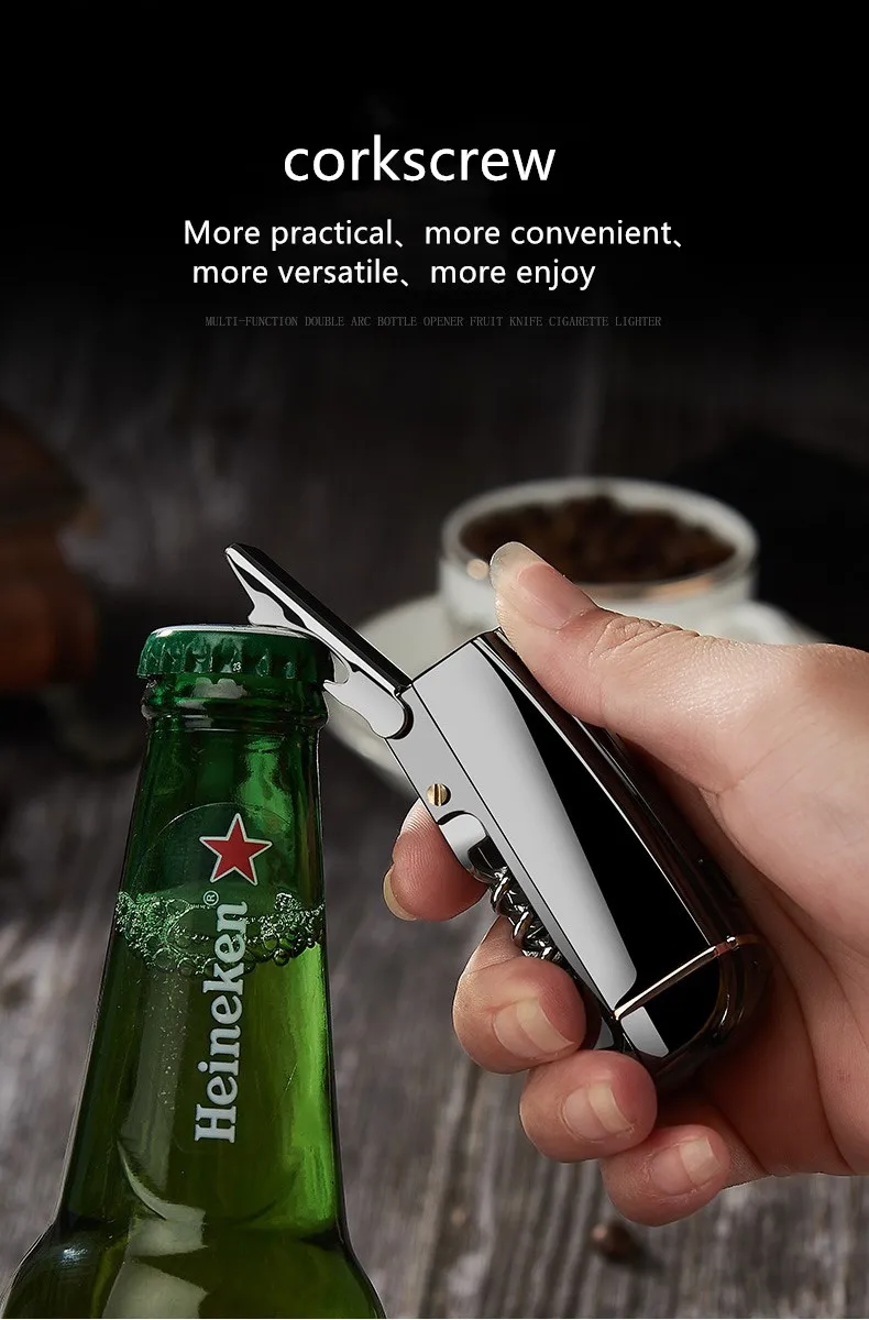 Rechargeable Flameless Lighters With Hanging Hook,Upgrade Windproof Led ...