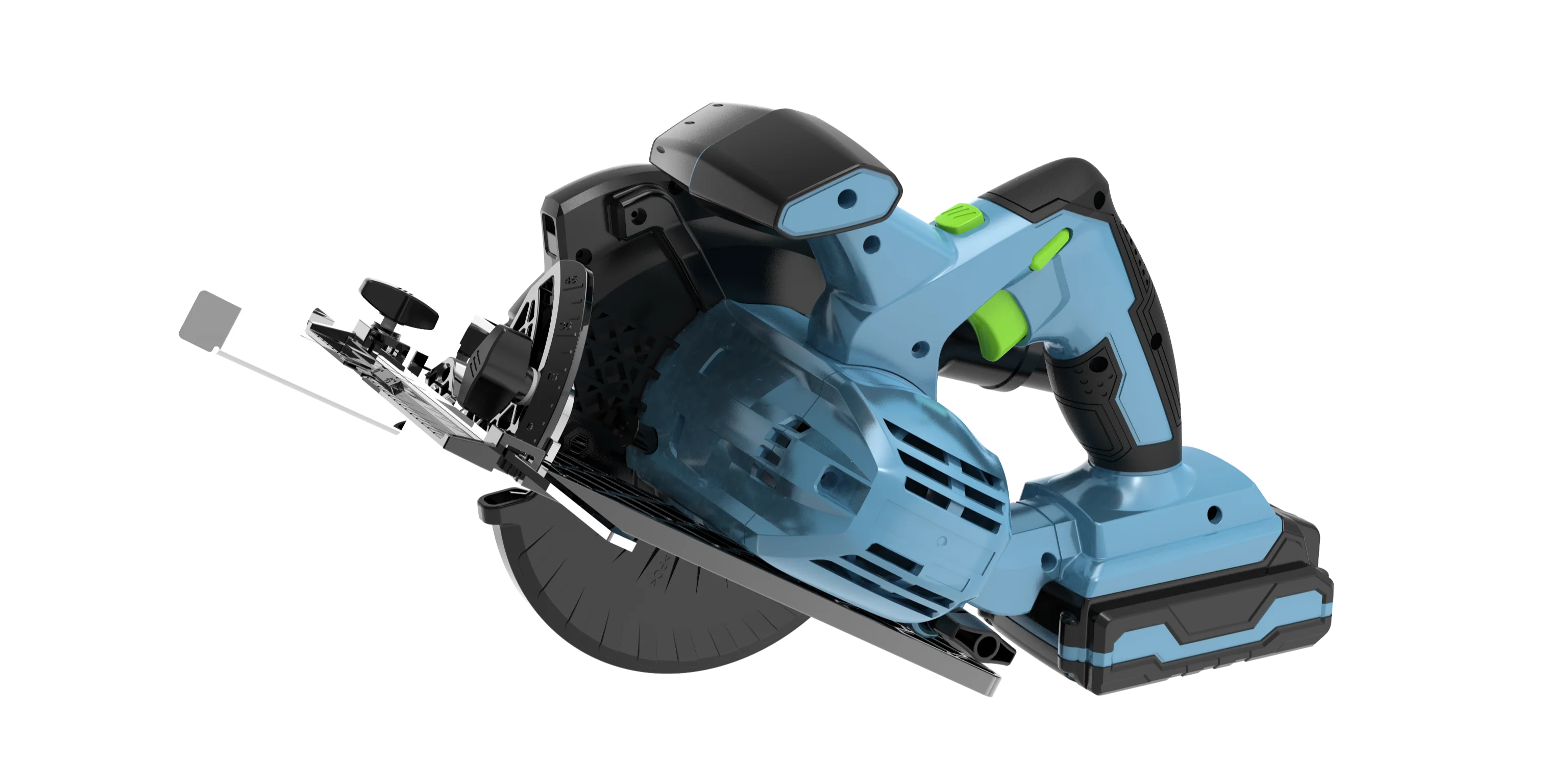 Plunge Cut Circular Track Saw Cordless Power Electric Woodworking Cut ...