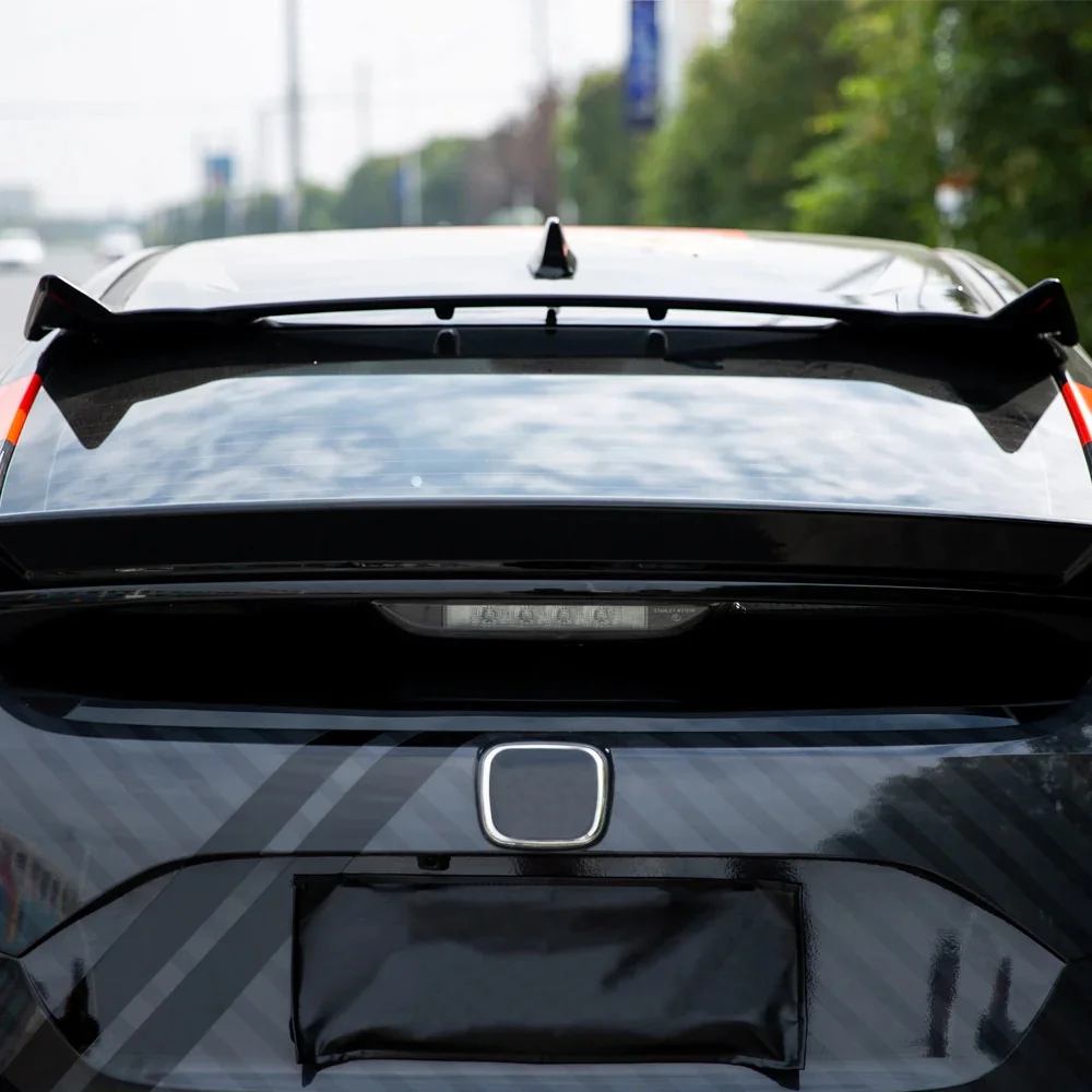 Bat Rear Roof Wing Spoiler - Glossy Black for 2017-2020 Honda Civic ...