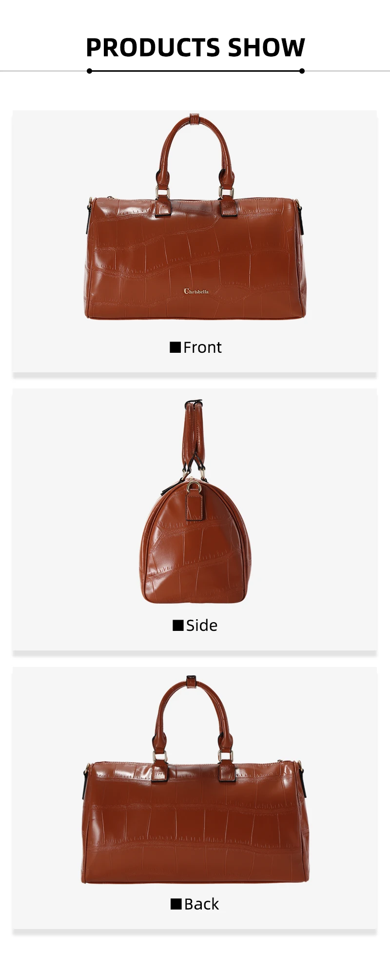 Susen Chrisbella 2022 PU Leather Large Handbag for Women Fashionable ...