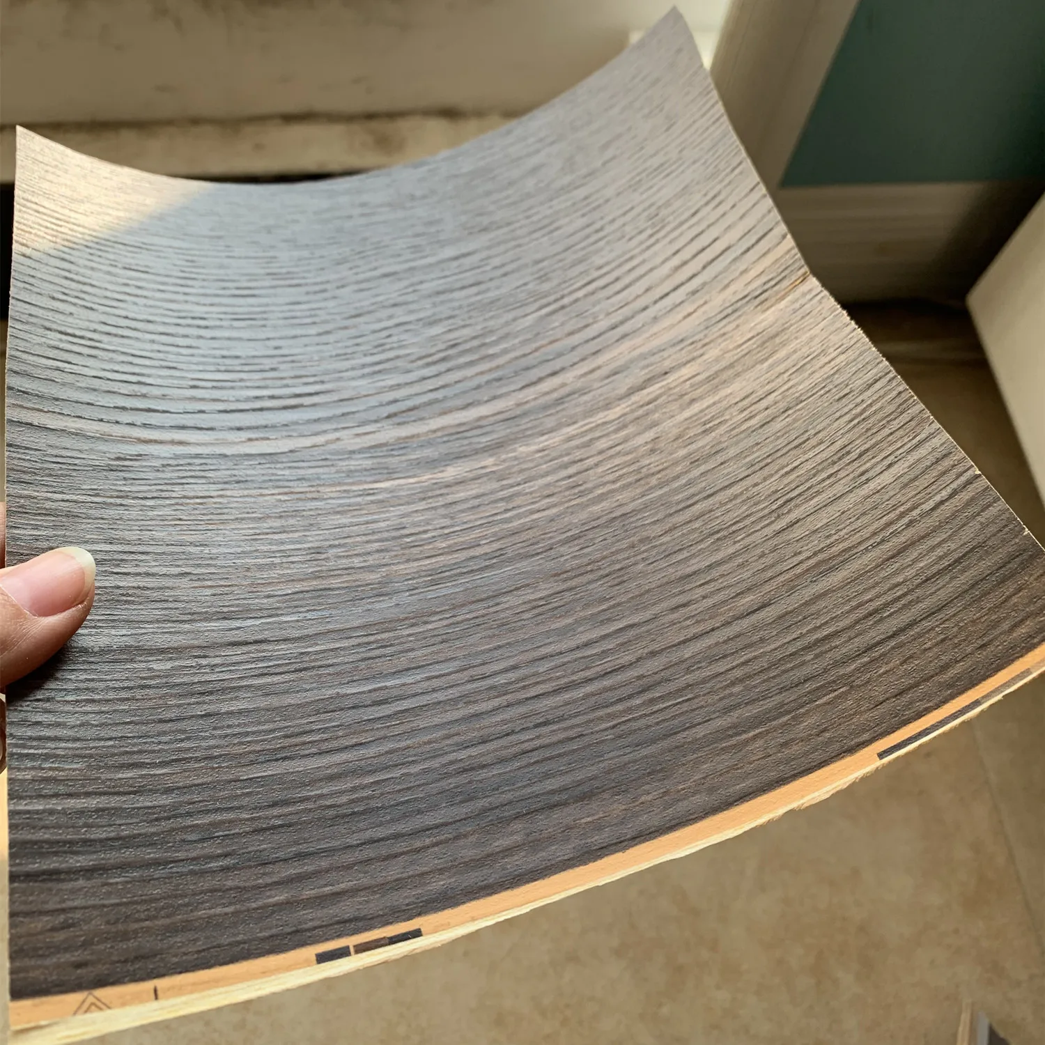 Decorative Melamine Veneers Embossed Melamine Paper Fancy Recon Wood ...