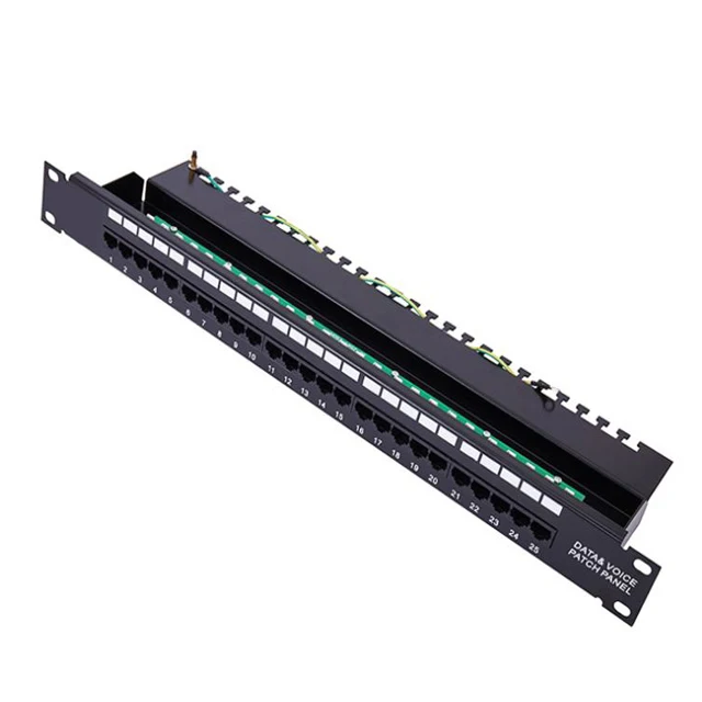 110 type 25 Port RJ11 Cat.3 Voice Patch Panel Circuit Board Type ...