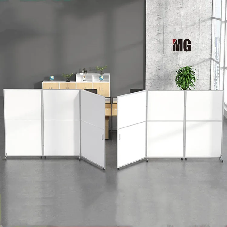 Foldable Movable Keep Distance Office Partitions Aluminium Partition ...