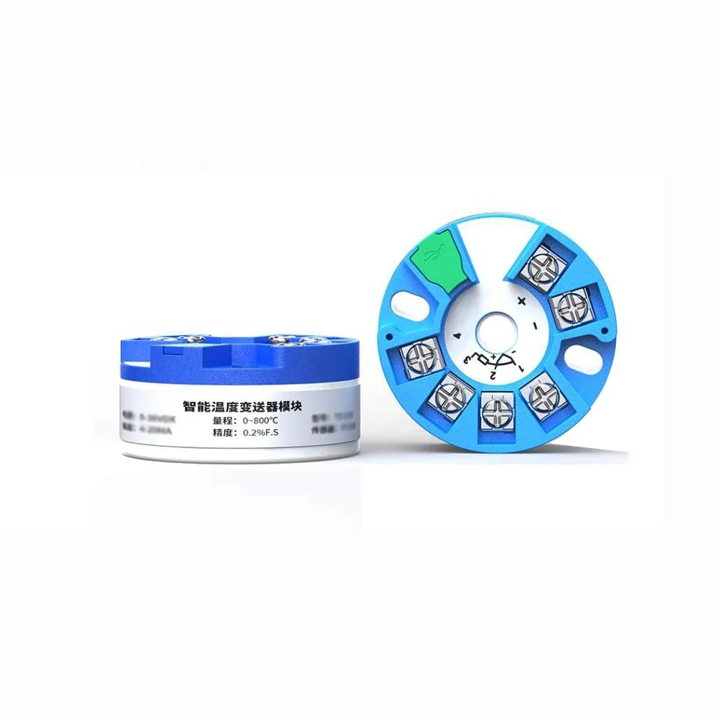 10 thermocouples, 3 RTDs 4-20ma output temperature transmitter module with pt100 ,pt1000 ,cu50 ...