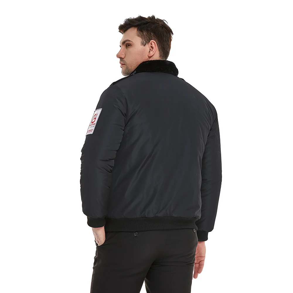 Men's Aviator Flight Jacket Winter Outdoor Pilot Coat Bomber Jacket ...