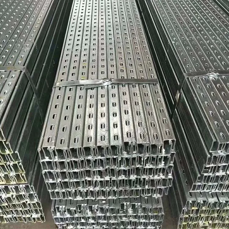U-Channel C Channel Steel Solar Pv Mounting Bracket System Photovoltaic ...