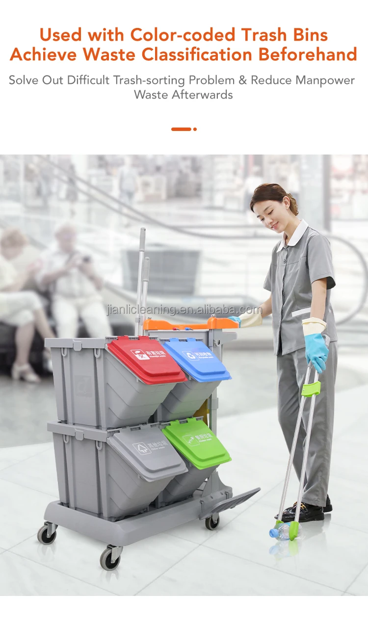 Cleanic Cleaning Trolley - Flexible & Efficient Solutions