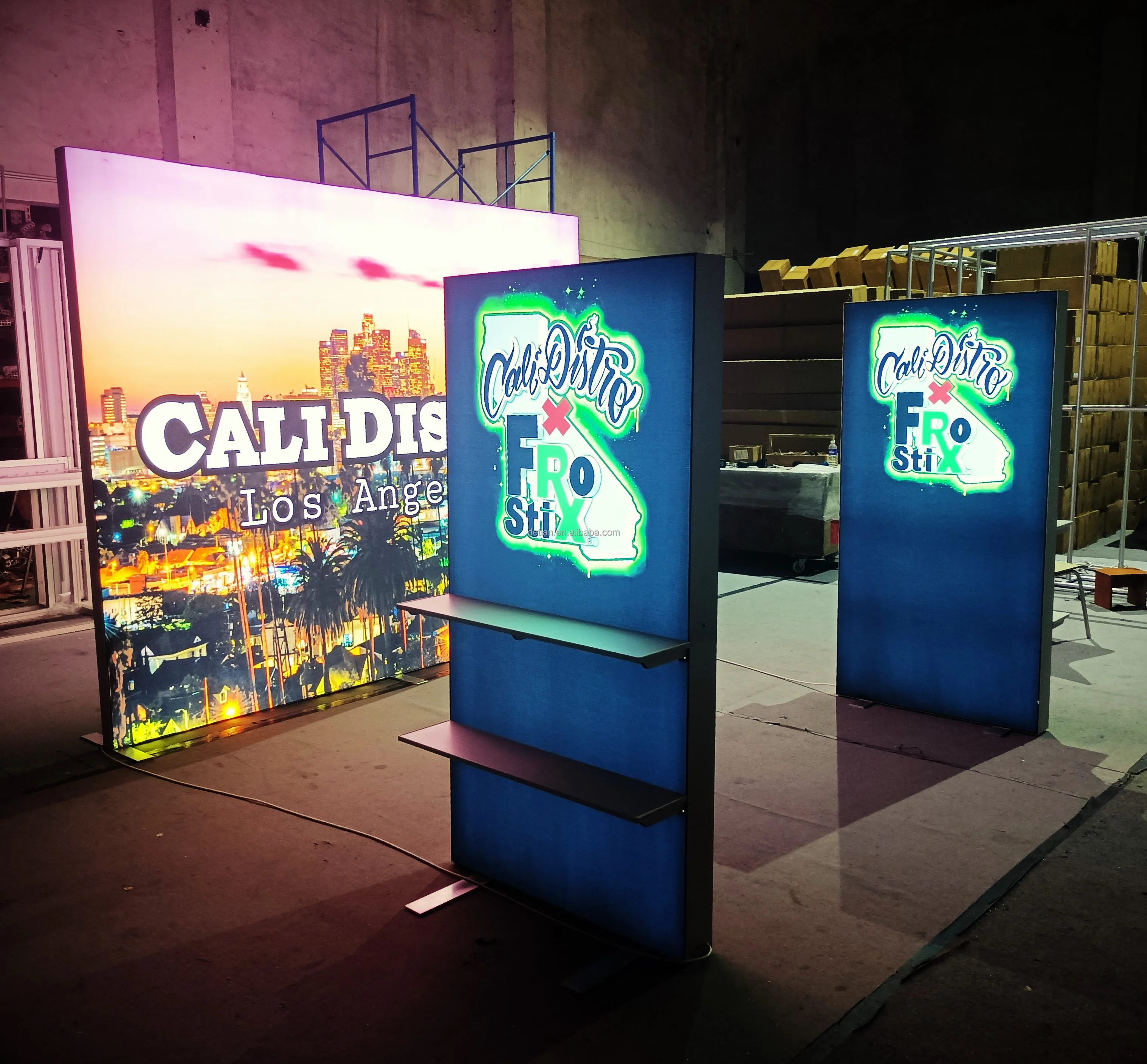 Modular Booth Exhibition Stand Design - Detian Display Racks