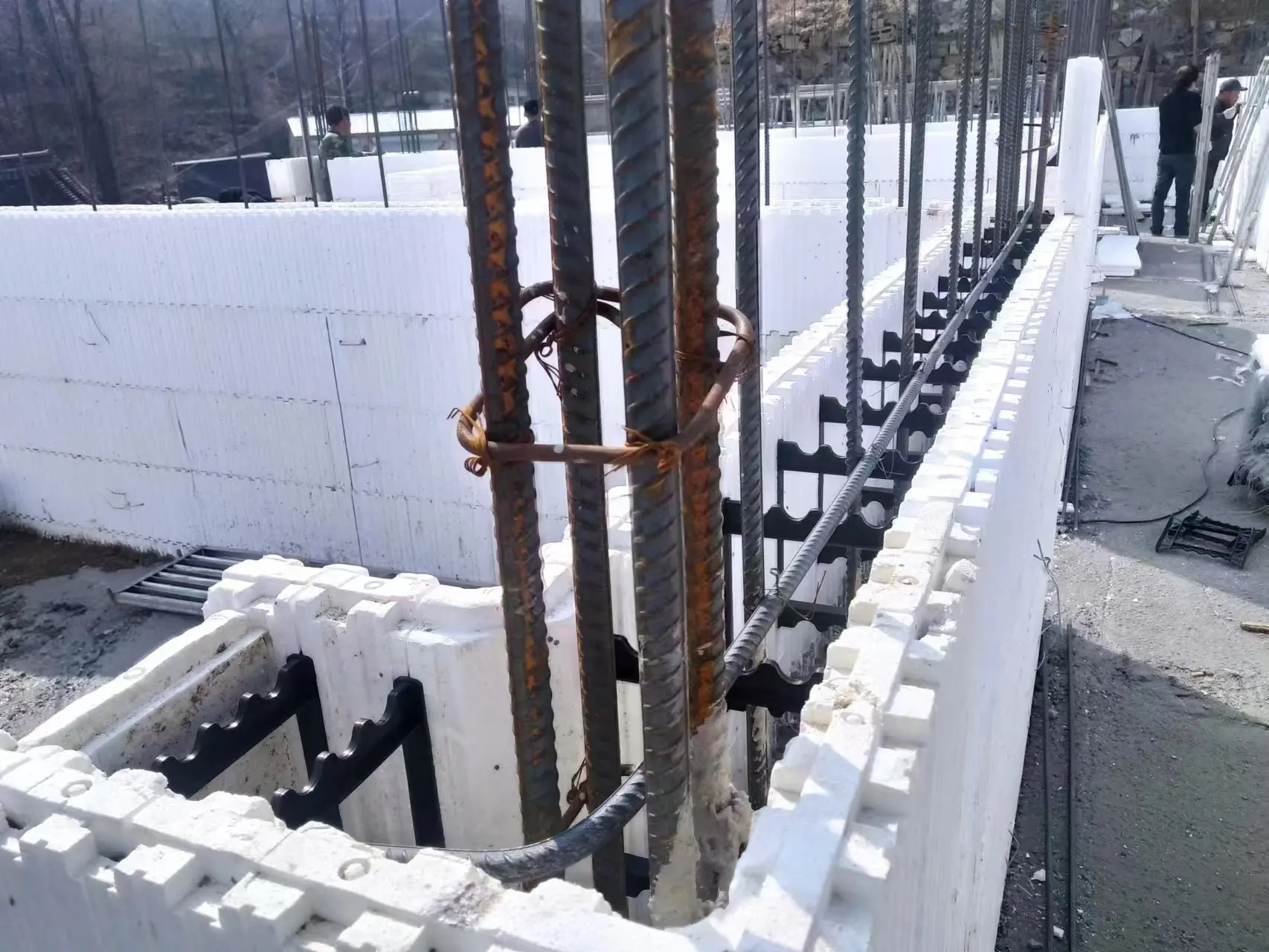 Insulated Concrete Forms ICF Blocks Molding Machine Construction House ...