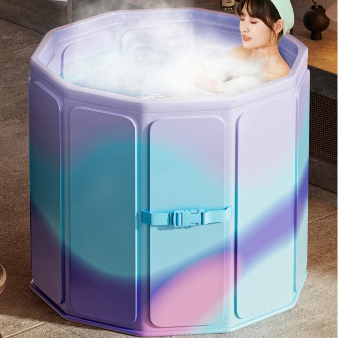 80*70cm Bath Polyester Fabric Ice Bath Recovery Cold Plunge Tub ...