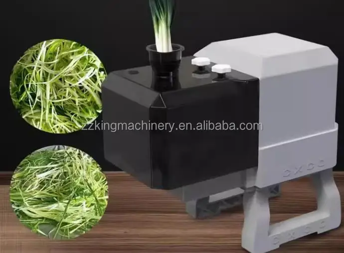 Small Desktop Scallion Shredder Spring Onion Slicing Machine Celery ...