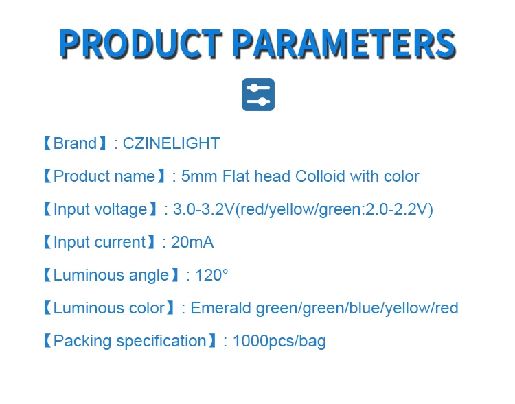 Czinelight Led Diode Manufacturing Machine - 5mm Flat Top