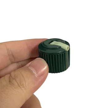 Custom Color Plastic 24mm 28mm 24-410 28-410 Ribbed Spouted Turret ...
