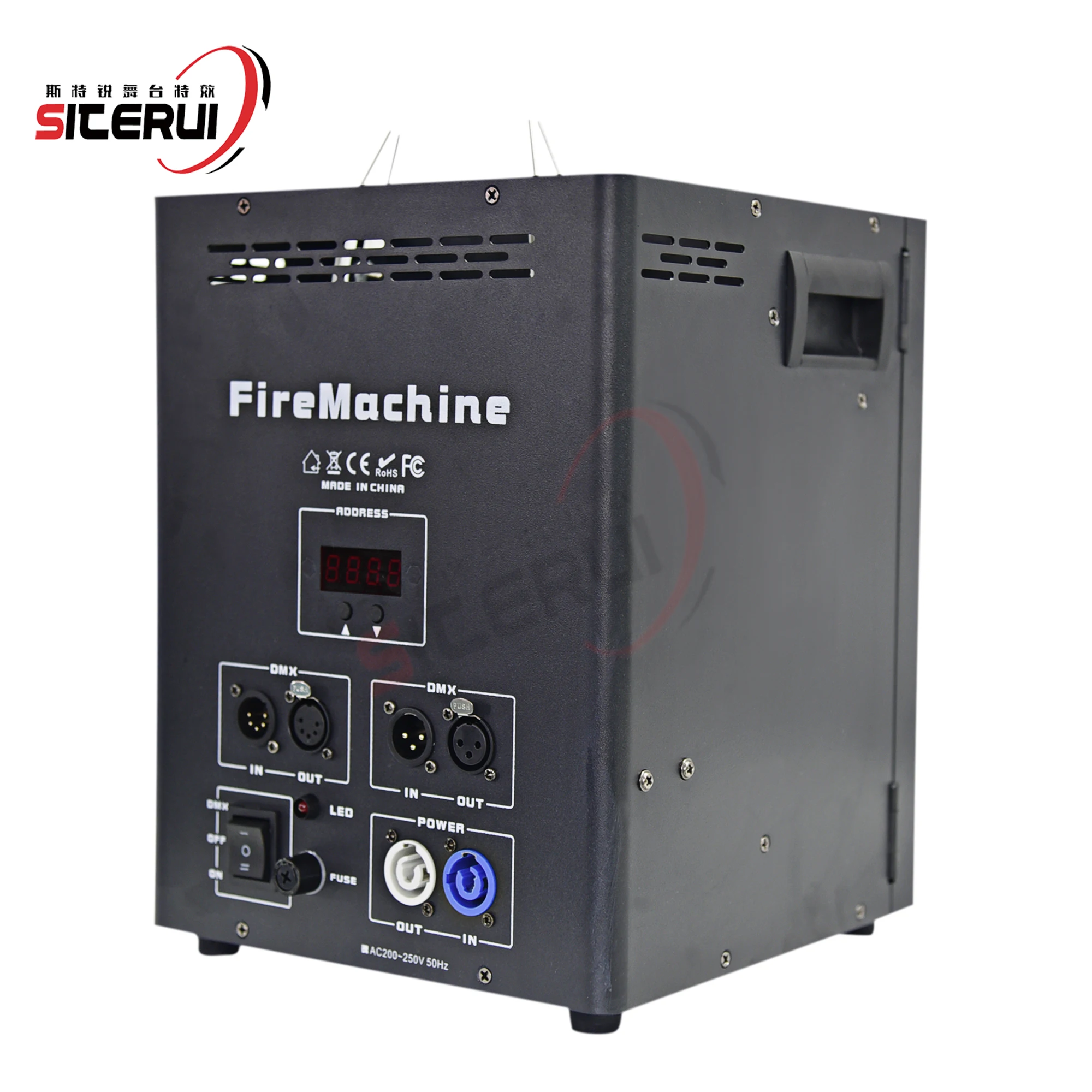 Siterui 200w Double Igniter Real Fire Flame Machine For Stage Theater ...