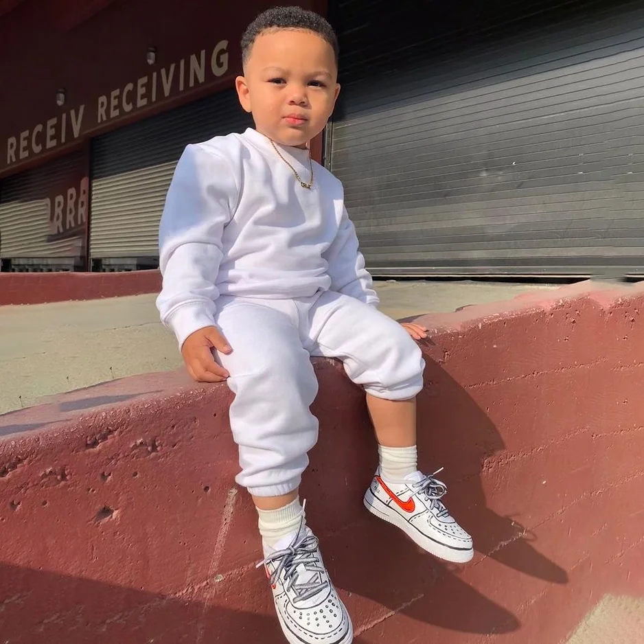 Wholesale Kids Clothes Casual Custom Kids Sweatsuit Girl And Boy Set ...
