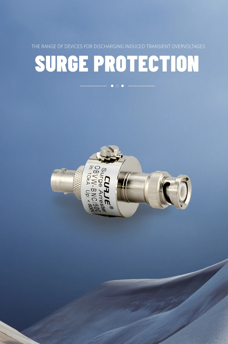 BNC Connector Coaxial Cable Surge Protector Wireless Antenna Surge ...
