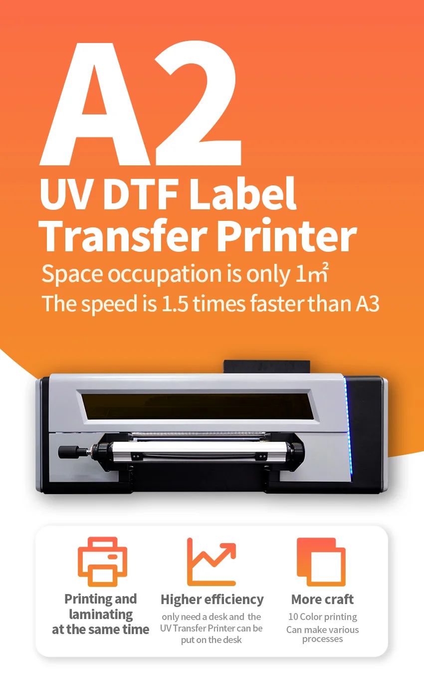 Taotech Desktop Uv Dtf Printer A2/a3 Uv Plane Printer Image Bottle Label Dtf Printer Roll To ...