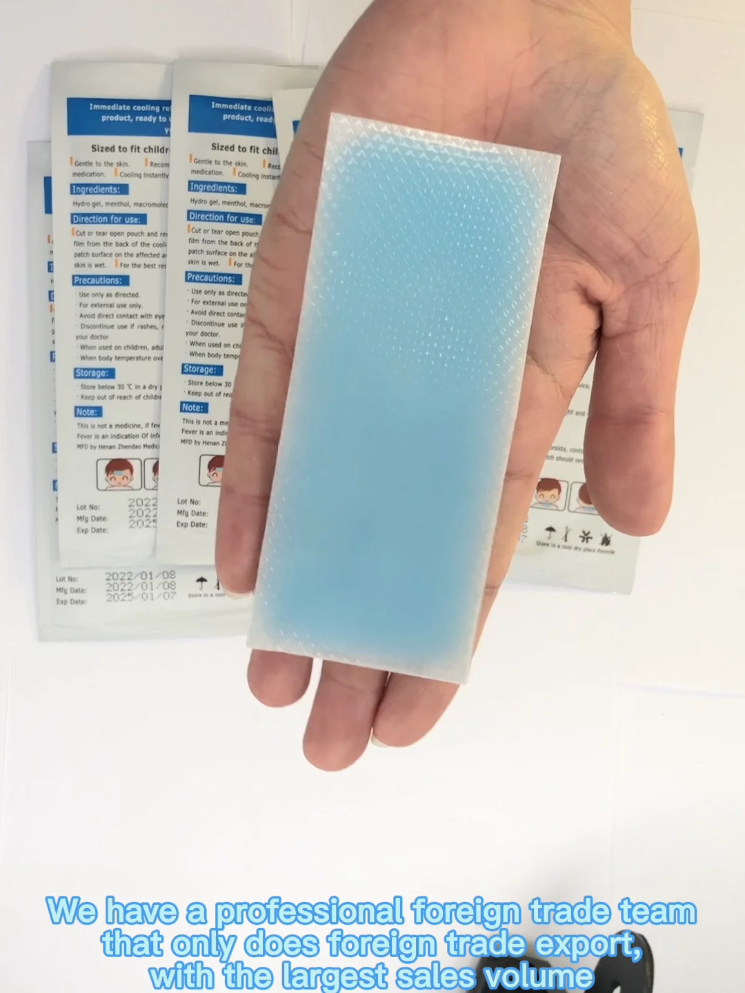 Custom Oem Fever Reducer Patch Fever Forehead Patch Fever Patch For ...