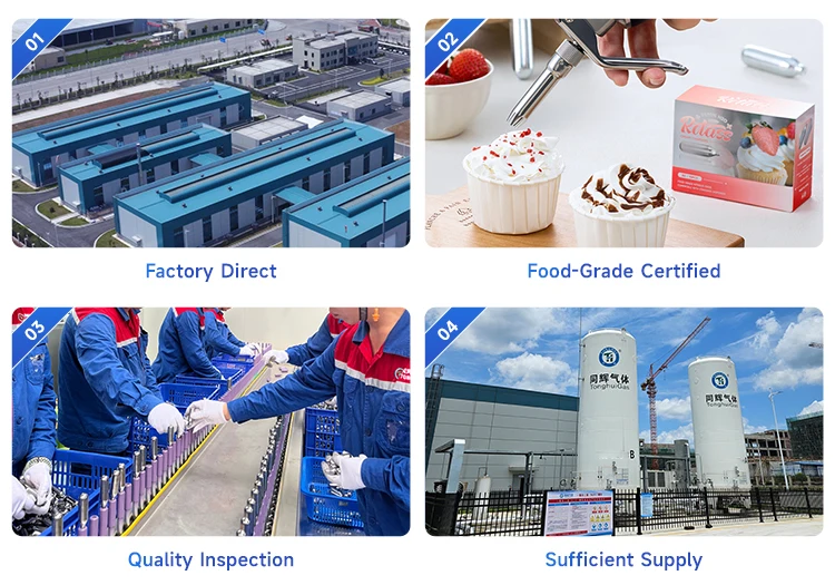 Rotass OEM 3.3L Cream Charger Cylinder 2000g Gas Bottle for Whipping ...