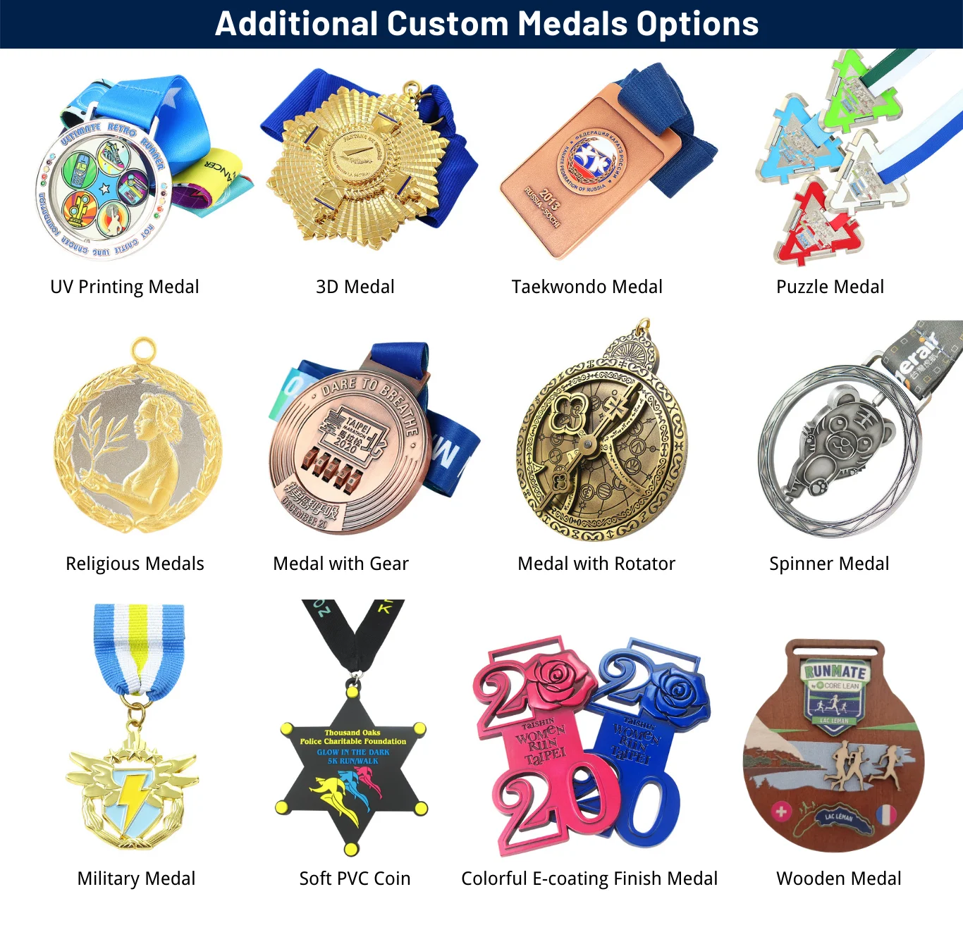 3D Custom Logo Vintage Custom Outdoor Metal Signage Walking Hiking ...