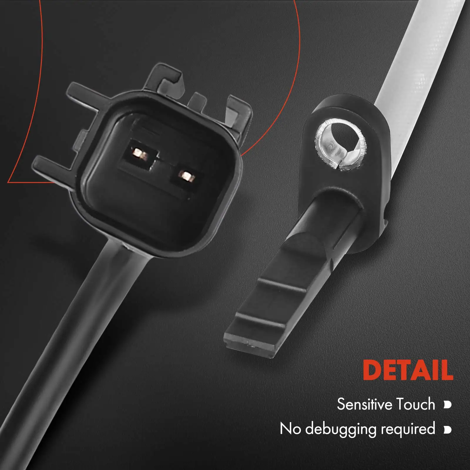 De/gm 2x Front Abs Sensors For Ford Focus Daw Dbw Dfw Dnw 98-05 ...