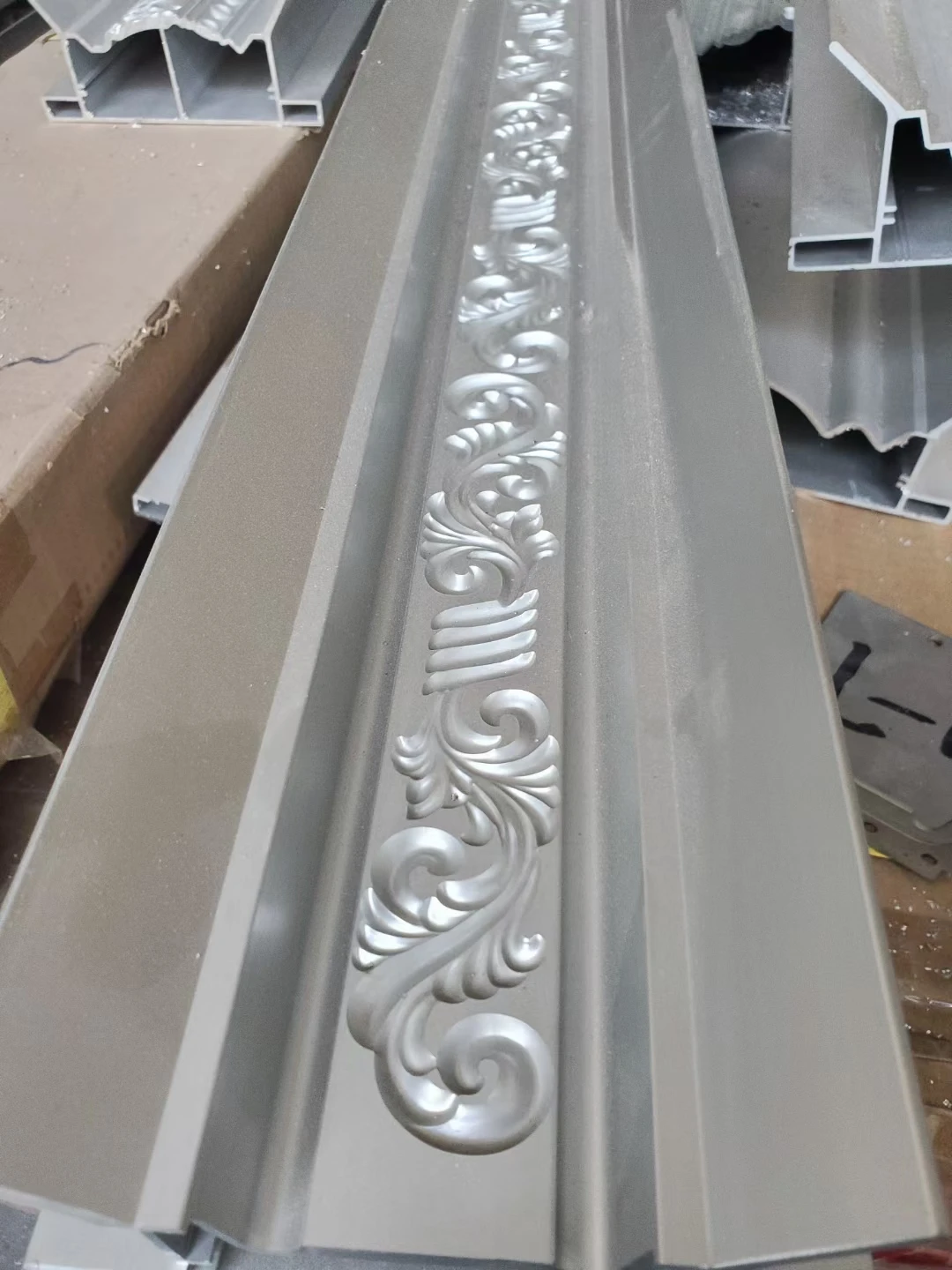 Plaster Template Die Gypsum Cornice Mold Silicone Rubber