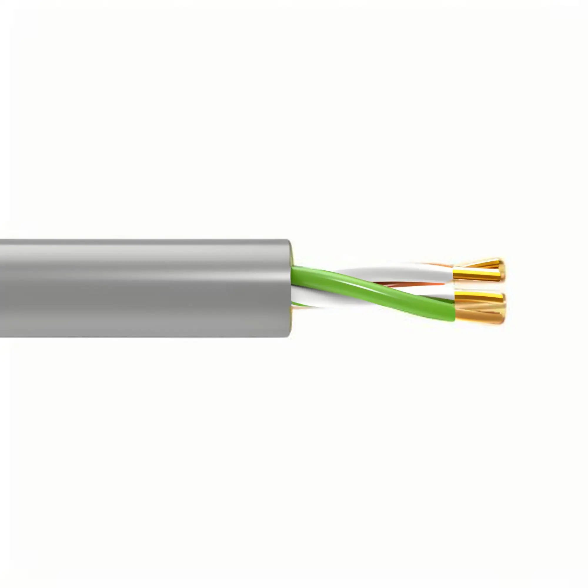 Cat3 UTP Cable with PVC Sheath Oxygen-free Copper Solid Conductor ...