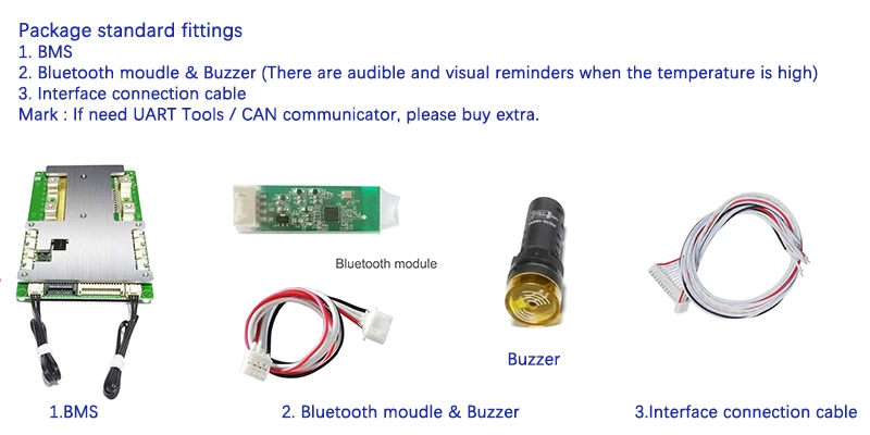 4 Ntc Can Buzzer Bms Porffor Oem Odm Produce Ais156 India Smart Li-ion ...