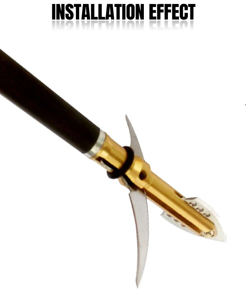 Hitop 100Gr 125Gr 150Gr Hunting Compound Bow Broadheads Chisel Tip ...