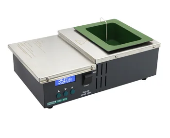 Lcd Dual Display Dip Soldering Pot 600w High Efficient Quick 100-15s ...