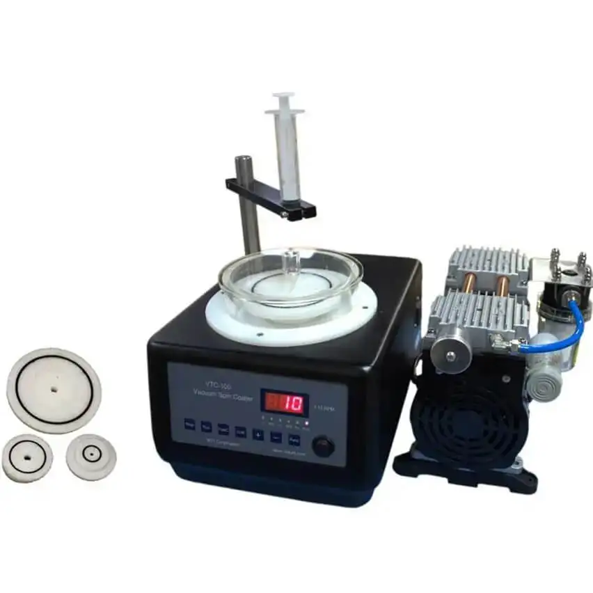 Laboratory Wafer Coating Machine - Compact Vacuum Spin Coater