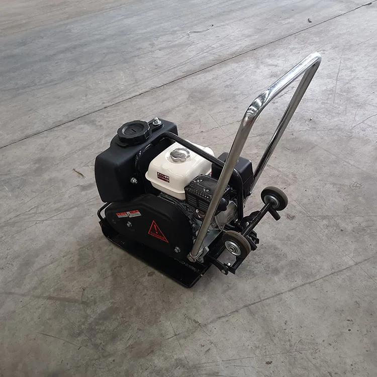 Hand Push Plate Compactor Concrete Asphalt Road Vibrating Plate ...