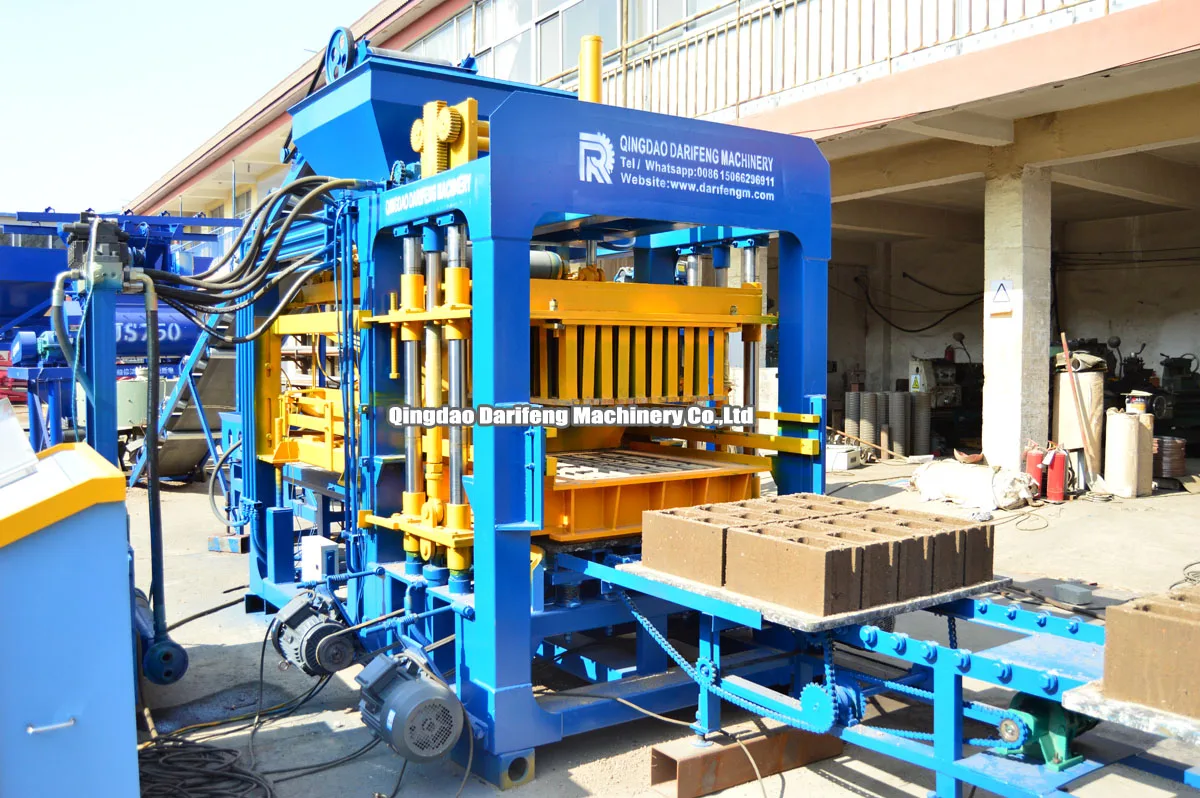 Fully Automatic Hydraulic Pressure Fly Ash Cement Block Making ...