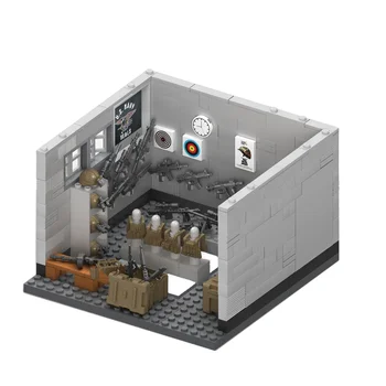 Military Base Army Base Building Blocks Sets Ww2 Battle Brick Armory ...