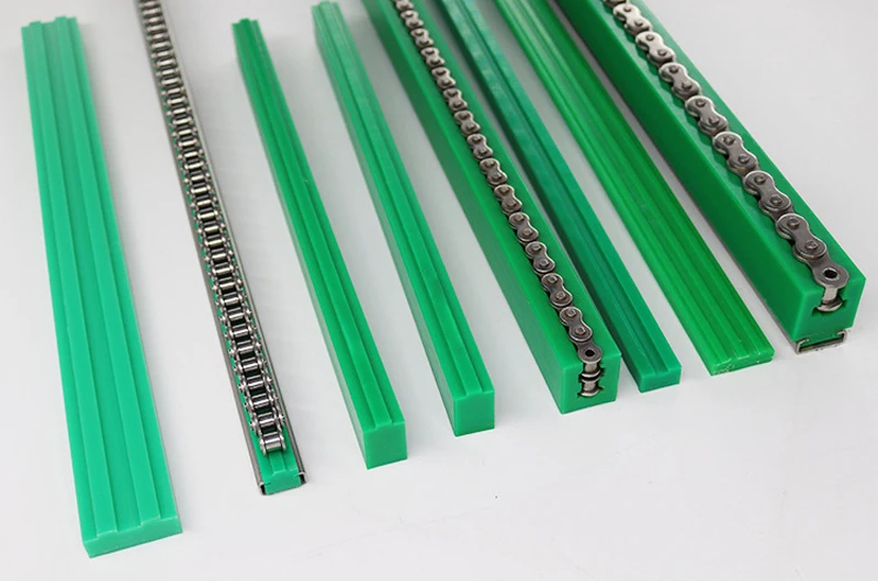 Uhmwpe Cnc Moulding Sliding Conveyor Chain Guide Plastic Linear Guide Rail Chain Guide - Buy ...