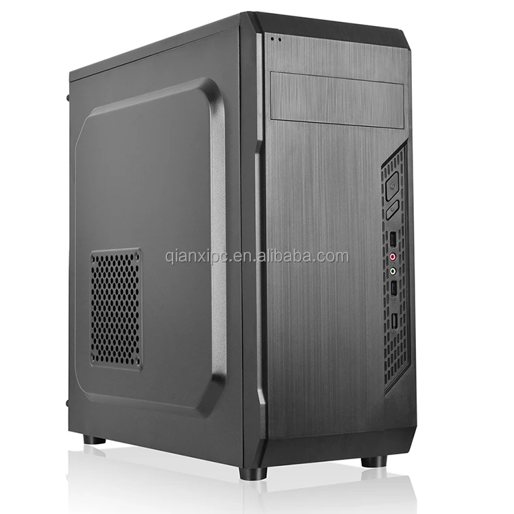 Desktop Atx Computer Case Office Case Bk Pc Chassis Metal Oem Plastic ...