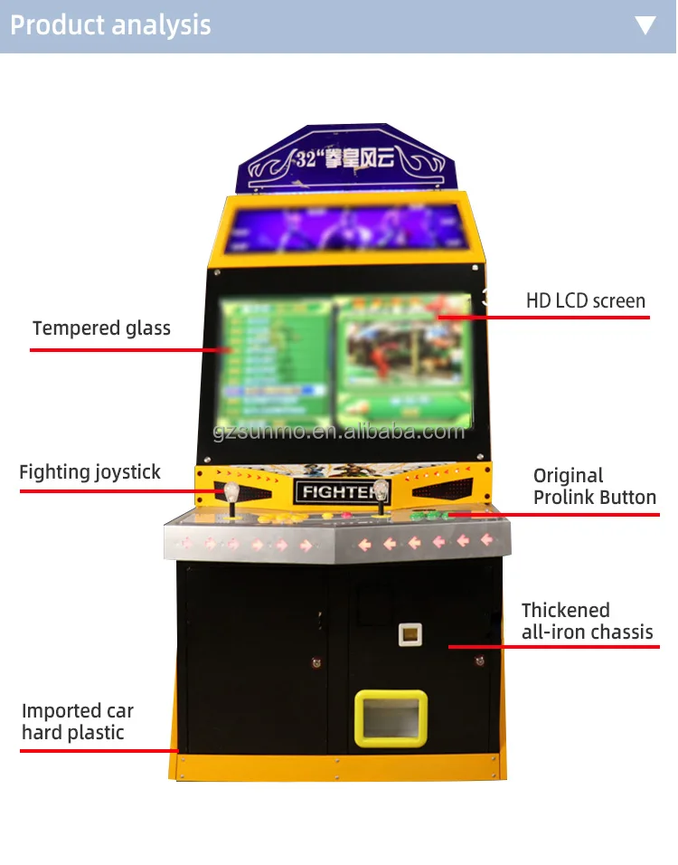 SUNMO Hot Sale Coin Operated Arcade 2000:1 Vewlix Cabinet Vewlix Arcade Game Machine Super Retro ...
