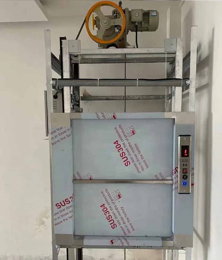 Mini Dumbwaiter Lift - 100kg Elevator for Kitchen & Restaurant