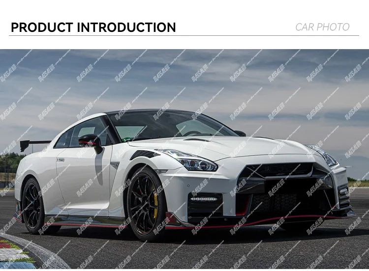 Car Body Kit GTR R35 Upgrade N Style Half Carbon Car Bumper for Nissan ...